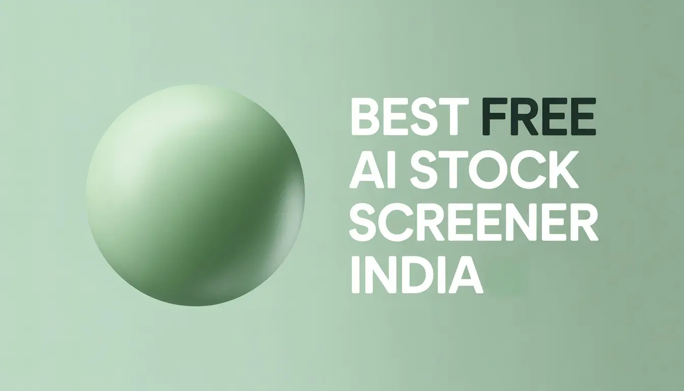 Best AI Stock Screener India 2026 (Free) — Find Winning Stocks